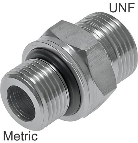 ORFS Niple Doble UNF/Roscas-Métrico PN630 | Tameson.es