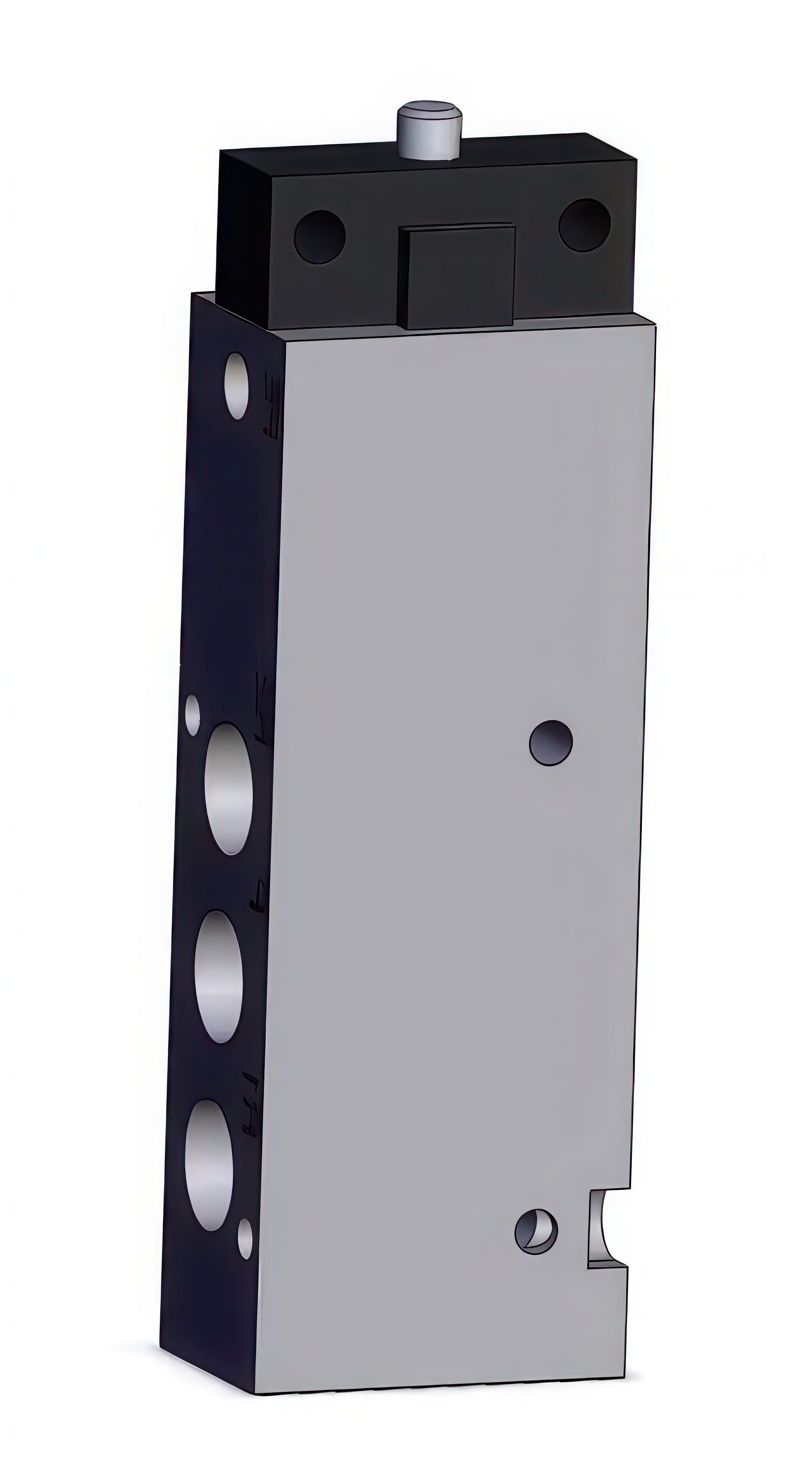 Válvula Neumática Activada Por Botón SMC 5/3 Vías G1/8'' - VZM550-F01 ...