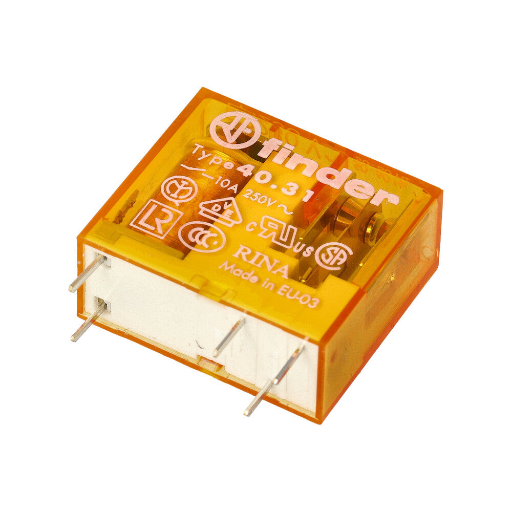 Finder 40.31 Relé PCB 10A 230VAC Monopolar - 40.31.8.230.0000 | Tameson.es