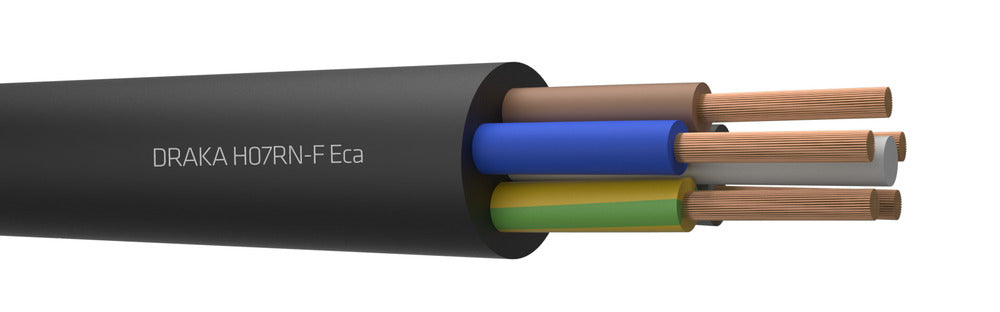 Cable Flexible De Neopreno H07RN-F 5G16mm2 Negro - 809928 [2 Metros ...