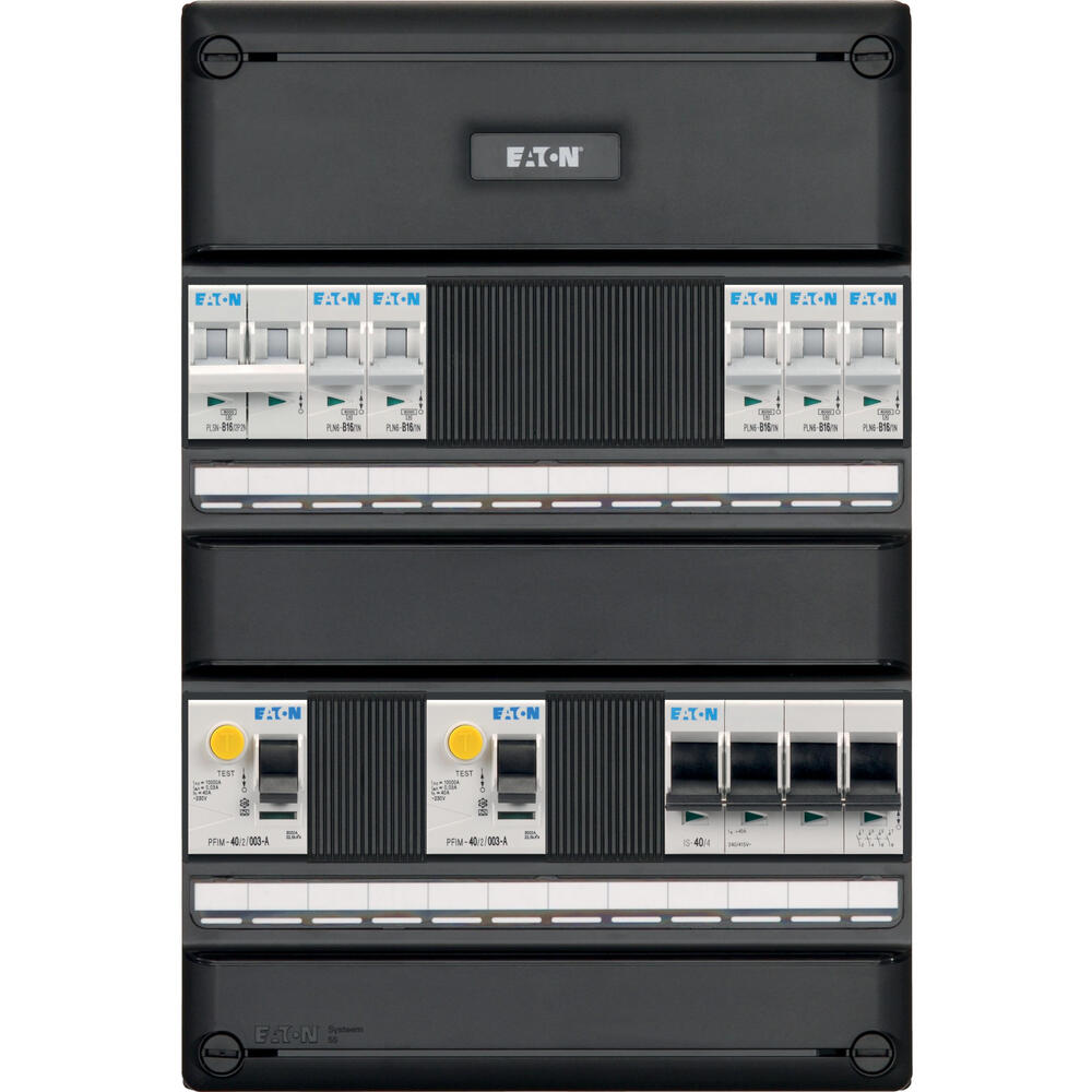 Eaton S55 Flex 3-Fases 5-Grupos Tablero De Distribución 40A - 1966037 ...