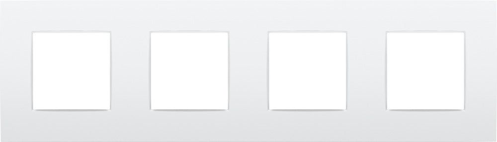 Niko Intense Lunar Blanco Placa Frontal De 4 Vías 71mm - 131-76400 ...