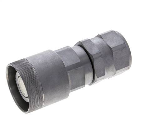 Acero DN 15 Tapón hidráulico de cara plana G 1 pulgada Rosca hembra IS ...