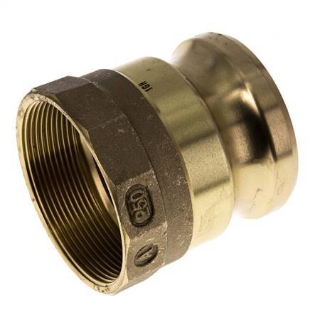 Acoplamiento de latón Camlock DN 60 (2 1/2'') Rp 2 1/2'' Rosca Hembra ...