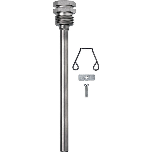 Kit termopozo fabricado acero inoxidable 200 mm G 1/2" SW22 | Tameson.es