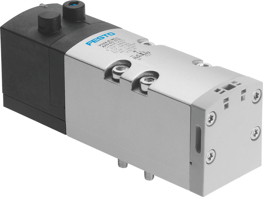 Festo 5/2 Monostable Válvula Solenoide De Aire Tamaño 1 ISO 5599-2 130 | Tameson.es