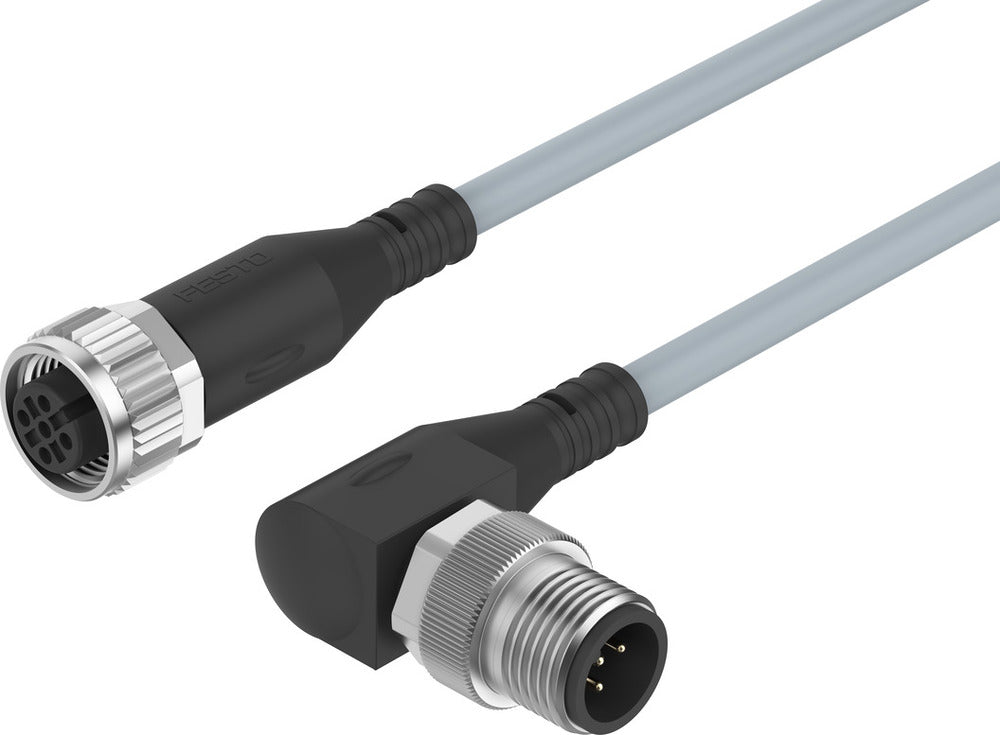 Cable De Conexión Festo M12x1 A-Codificado EN 61076-2-101 0.5m ...