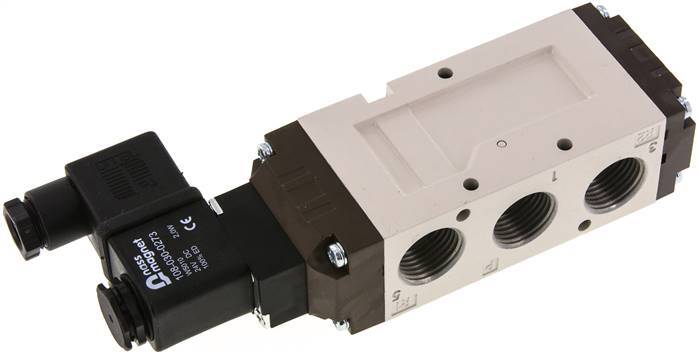 válvula solenoide 5/2 G1/2'' 115V AC 1.5-10bar/21.0-140psi YPC | Tameson.es