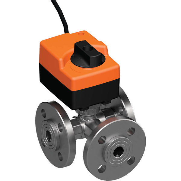 Belimo Válvula Modulante De 3 Vías DN15 Brida Kvs4 230VAC 105s 3-Punto ...